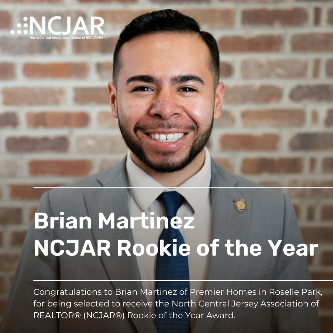 Rising Star: Brian Martinez Honored as NCJAR 2025 Rookie of the Year - North Central Jersey ...